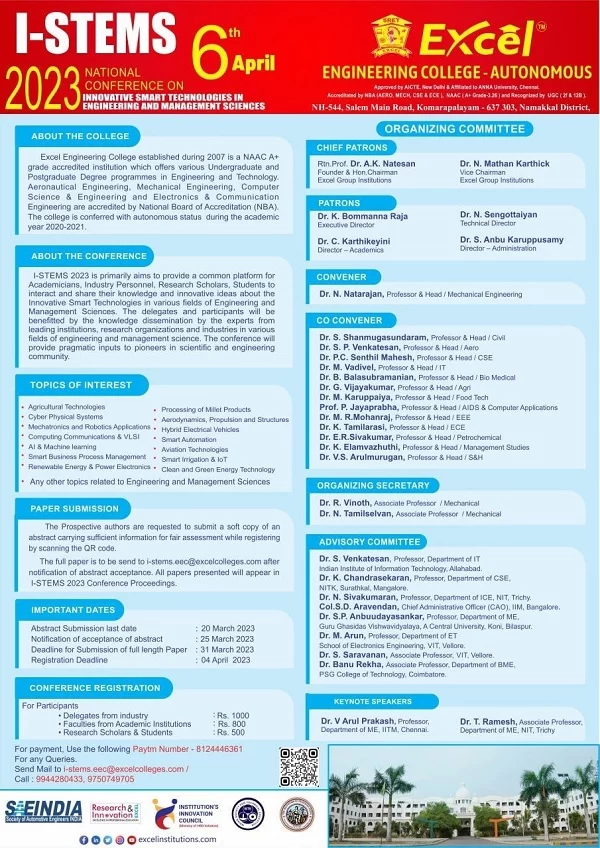 Innovation Smart Technologies in Engineering and Management Sciences ...