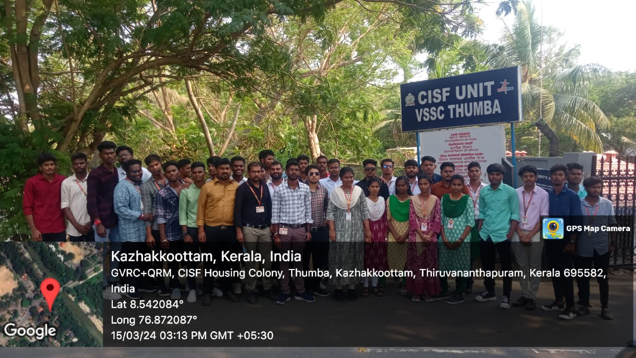 Industrial Visit at ISRO – VSSC - Excel College